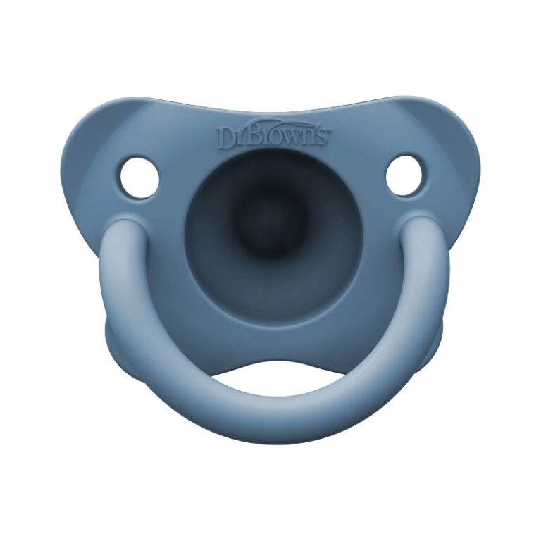 Chupón Happy Paci de 0 a 6 meses - Azul - Dr Browns Peru